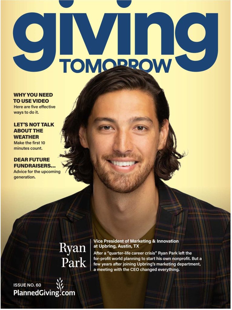Giving Tomorrow Magazine - Planned Giving Downloads and Resources